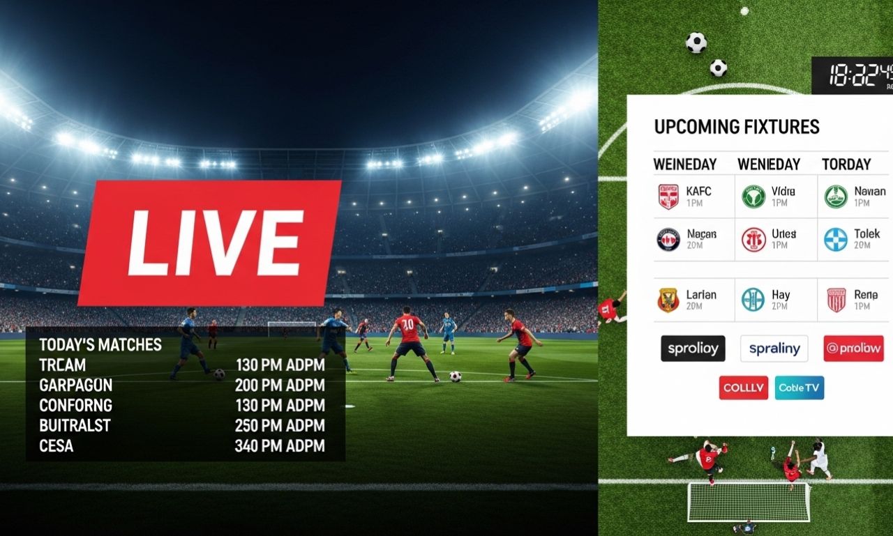 Football Games Today: Live Fixtures, Schedules, and How to Watch