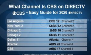 What Channel Is CBS on DIRECTV – Easy Guide for 2026