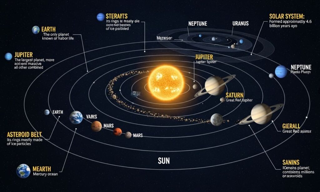 What Is The Structure Of The Solar System
