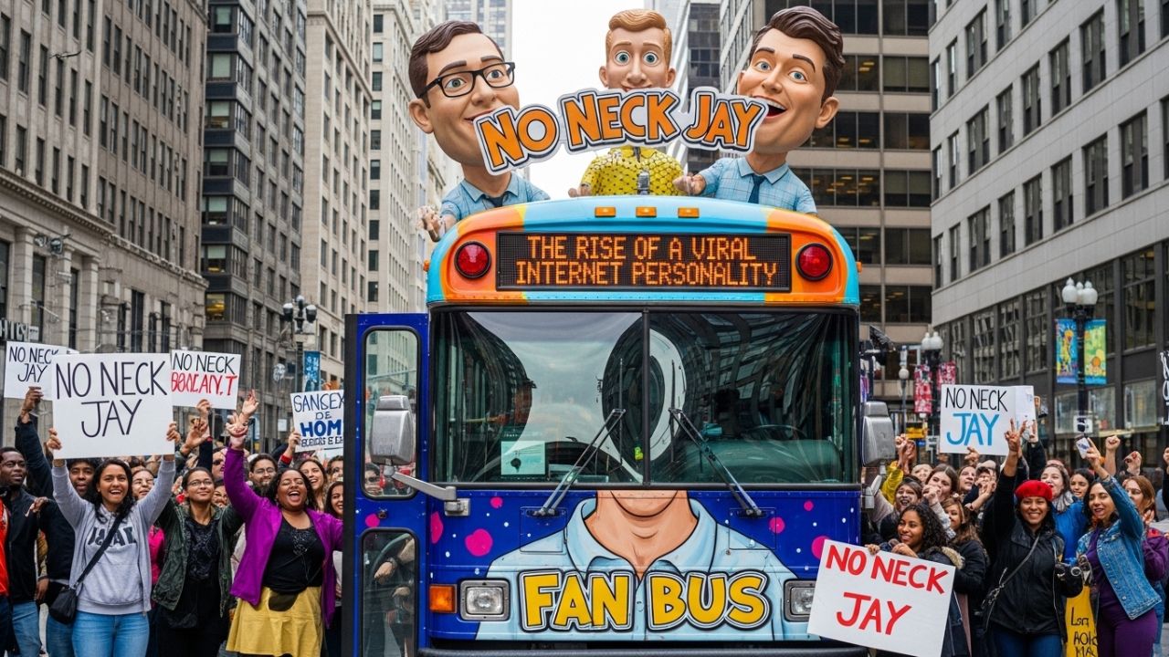 No Neck Jay Fan Bus: The Rise of a Viral Internet Personality - Wilson YB